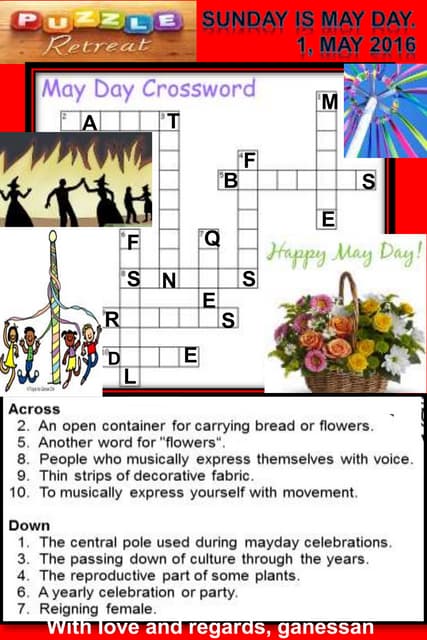 FATHERS DAY CROSSWORD PUZZLE | PPTX