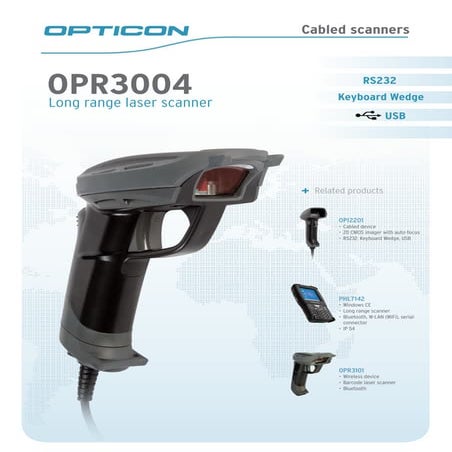 May doc ma_vach_opticon_opr3004 | PDF | Computer Peripherals | Computing