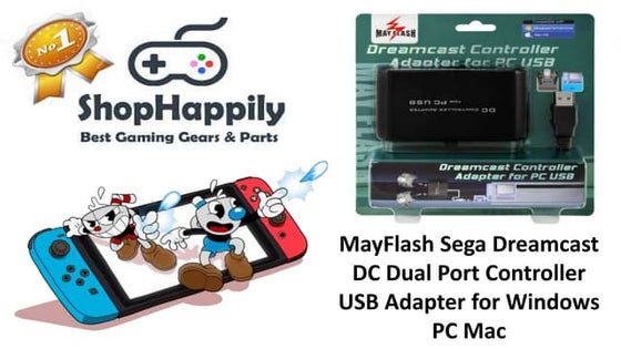 Mayflash controller adapter for sega saturn nintendo n64 sony ps2 to pc ...