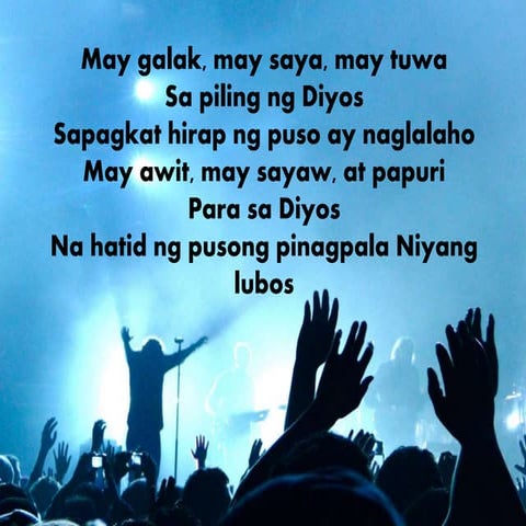 May Galak , May Saya | PPTX