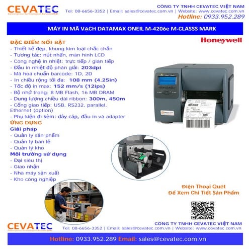 May in ma vach Zebra GC420d | PDF