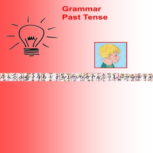 Grammar 10 past tense | PPTX