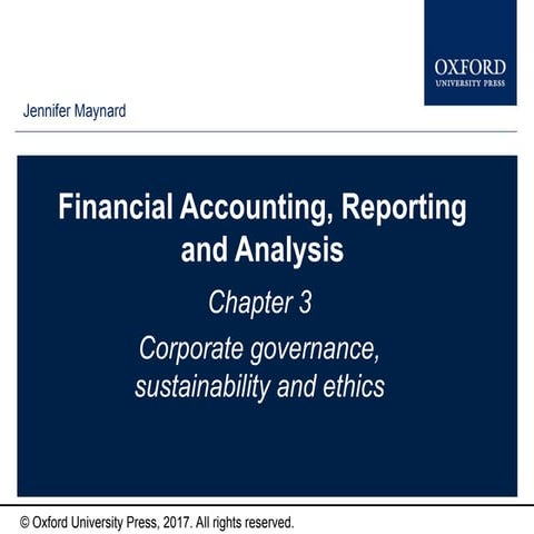 maynard2e_ch 03 corporate governance.ppt
