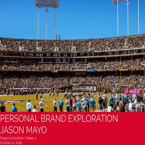 Jason Mayo's Personal Brand Exploration | PPT