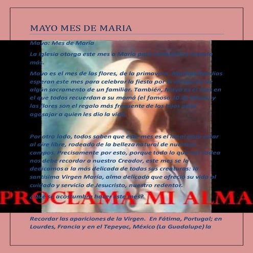 Mayo mes de_maria | PPS