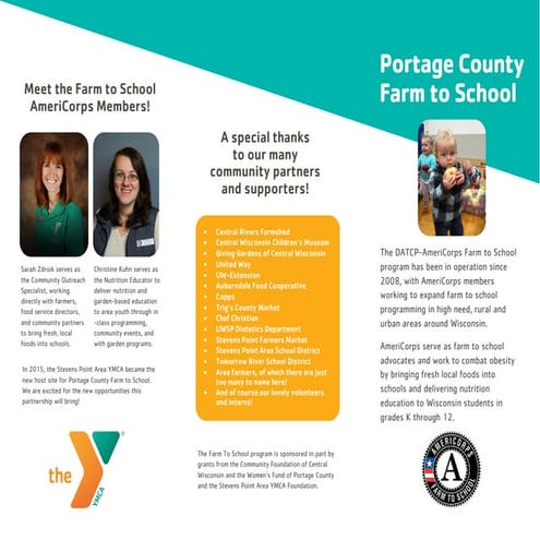 Farm to School Informational Brochure | PDF