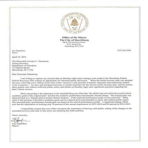 Mayor's letter | PDF