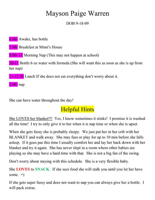 Ashley Warren presentations