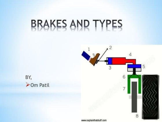 Brake System Design Poster | PDF
