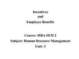 Compensation management - Questions and answers for 1st internal ...