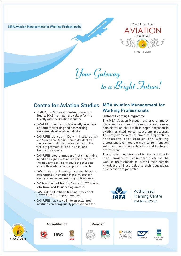 MBA (aviation management)