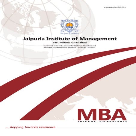 JIM_MBA_Admission_Brochure | PDF