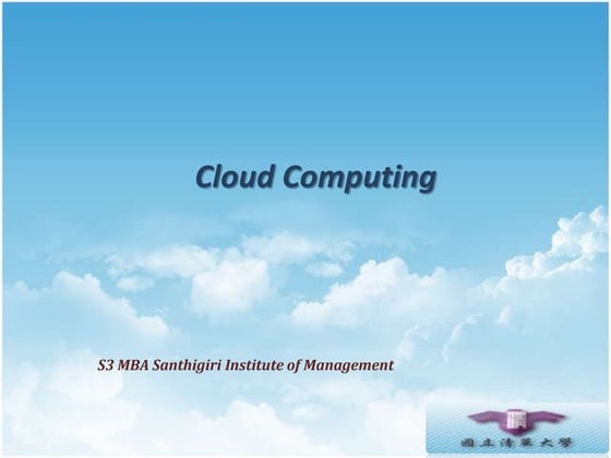 Unit 2 -Cloud Computing Architecture | PPT