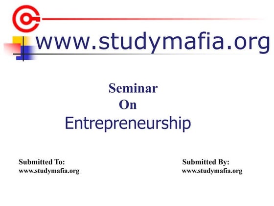 New venture creation | PPT