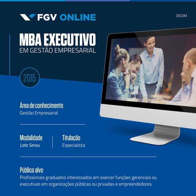 FGV / MBA Executivo em Gestao Empresarial | PDF