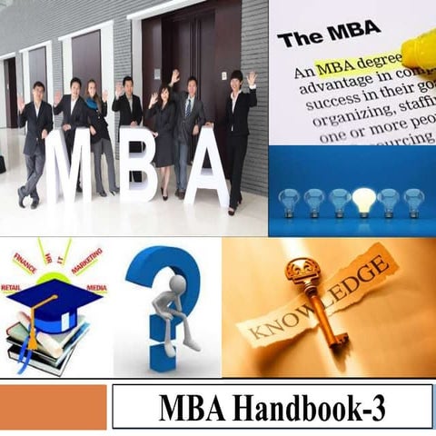 Mba handbook 3 | PPT