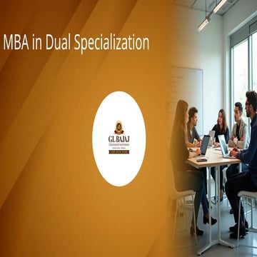 MBA in Dual Specialization GL BAJAJ.pptx
