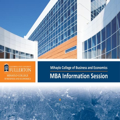 Mba info session | PDF