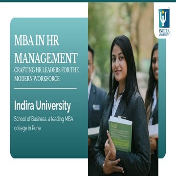 MBA in Human Resource Management | Top HR Careers & Syllabus | PDF