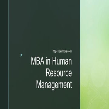 TOP MBA in Human Resource Management.pptx