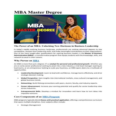 MBA Master Degree in Bangalore Education.pdf