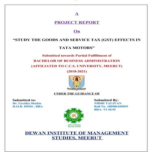 MBA PROJECT-ARS STEELS FOR STEEELS SO IT | PDF