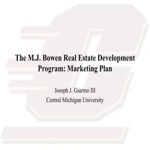 The MBA Project Presentation | PPTX