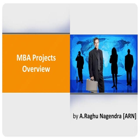 MBA Project Overview | PDF
