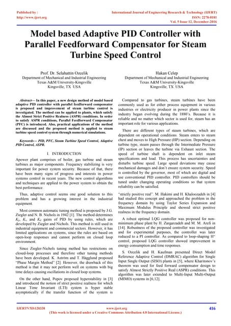 A New Adaptive PID Controller | PDF A New Adaptive PID Controller | PDF