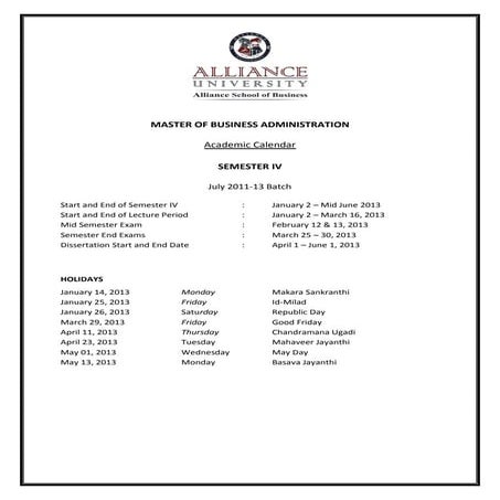 Mba semester iv | PDF