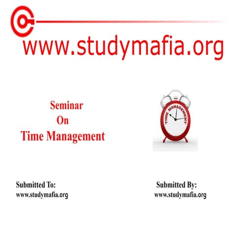 mba TIME MANAGEMENT ppt.pptx