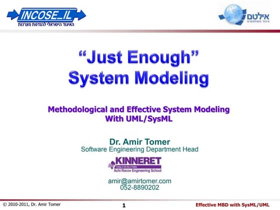Software Modeling from Life Cycle Perspective | PPT