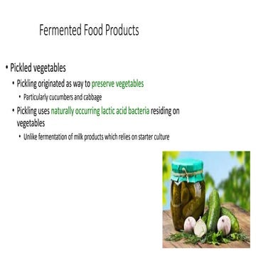 Fermented products | PPTX