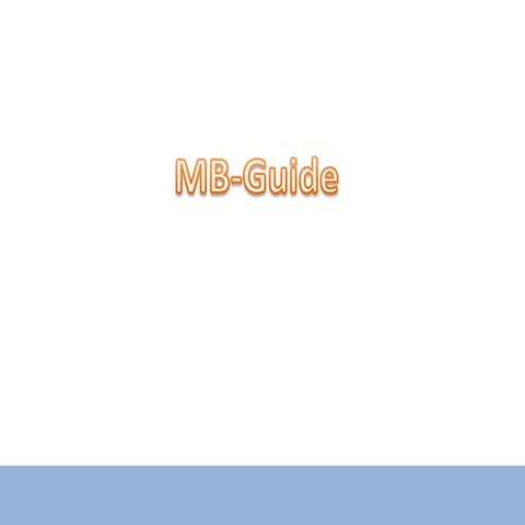 MB guide | PPT