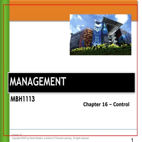 introduction to management 16 | PPT | Business Accounting & Finance ...