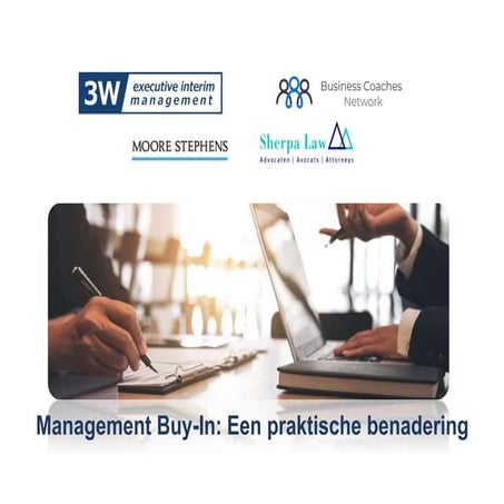 Management Buy In: een praktische benadering | PPTX