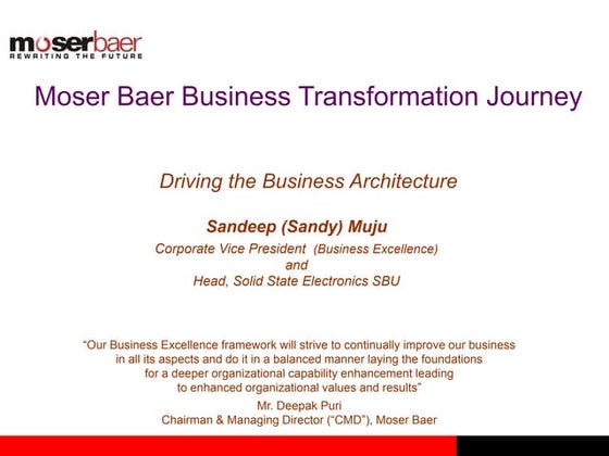 Mbil transformation journey | PDF