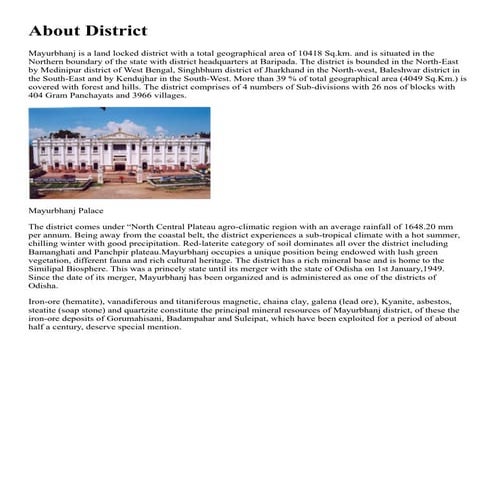 mayurbhanj culture | PDF