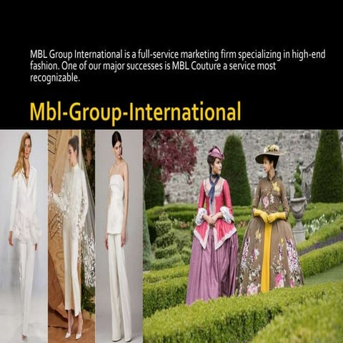 Mbl group-international | PPTX