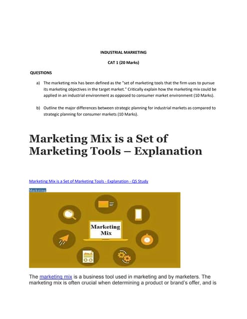 7ps of marketing ppt | PPTX | Business | Business and Finance