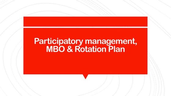 Master rotation plan | PPT