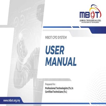 MBOT registeration CPD via online system | PPT