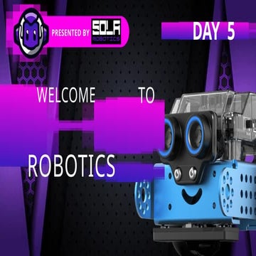 Mbot NEO 101 - Day 5 Ultrasonic Sensor (2).pptx