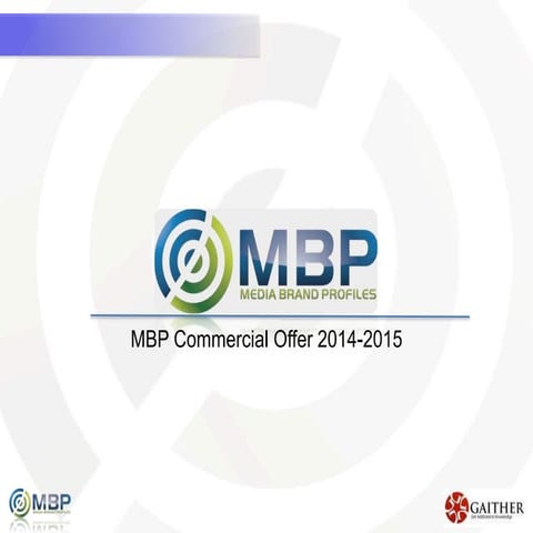 Mbp commercialization presentation | PPTX | Business | Business and Finance