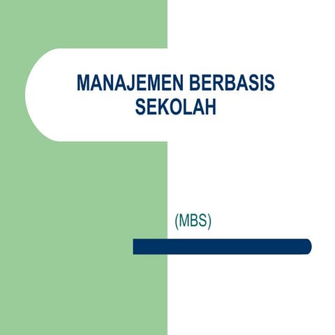 Mbs | PPT