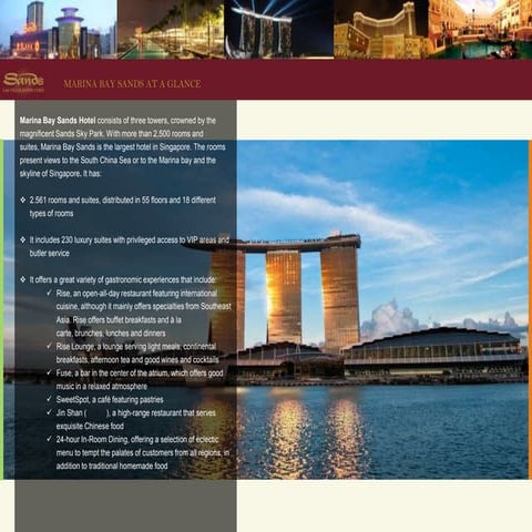 Project Management - Marina bay Sands | PPTX