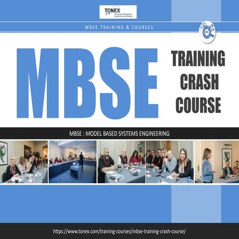 MBSE Training Crash Course : Tonex Training | PPTX