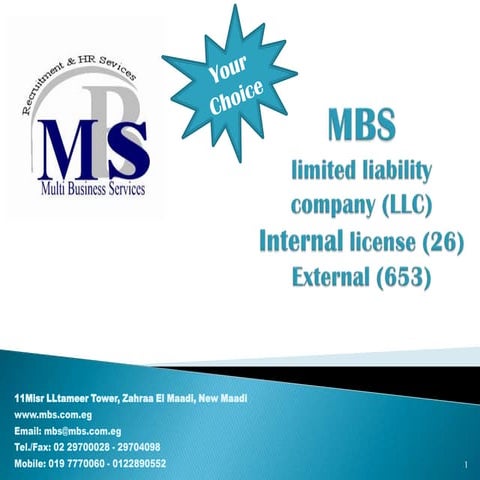 Mbs profile | PPT