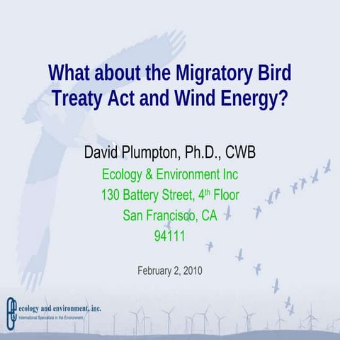 Complying with MBTA | PPT