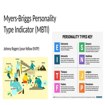 Myers Briggs Type Indicator (MBTI) | PPTX